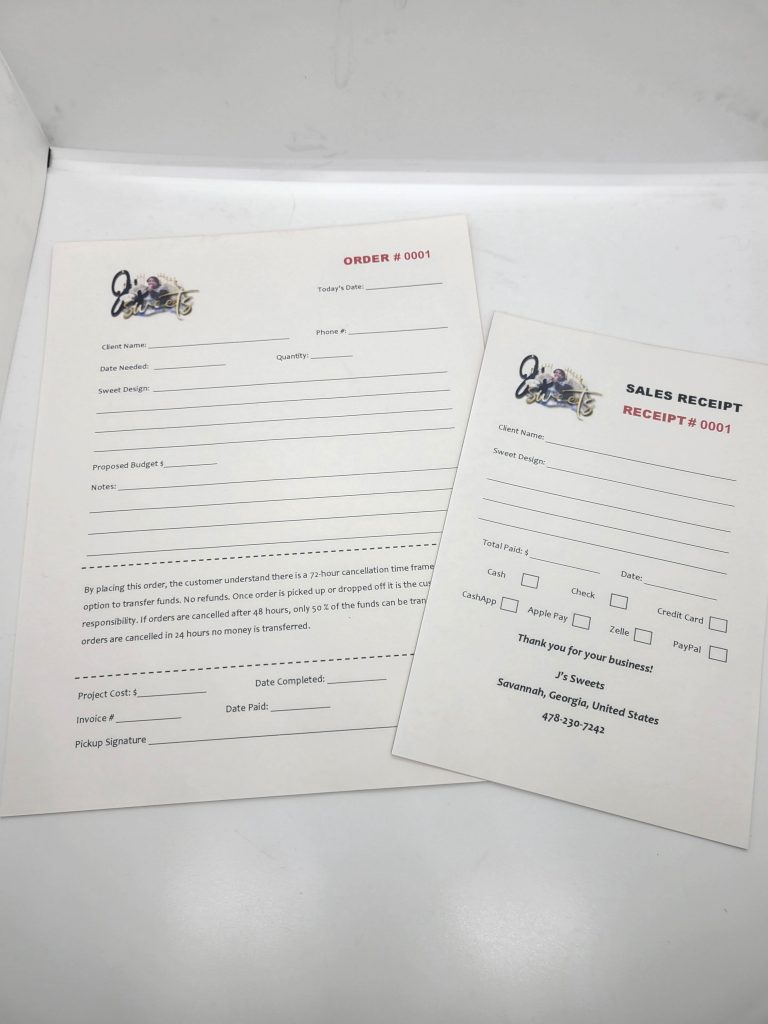 NCR (Carbonless) Forms – Creative Soulz Printing